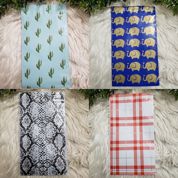 Office | 4 6x9 Assorted Designer Polymailers | Poshmark